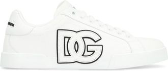 Dolce & Gabbana Homme, Chaussures, Blanc, Taille: 45 EU Baskets basses Portofino Light