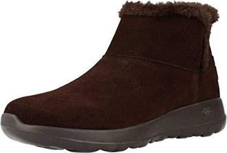 Skechers on-the-go Joy - Bundle Up Bottes Classiques Femme Marron (Suede Chocolate) 40 EU