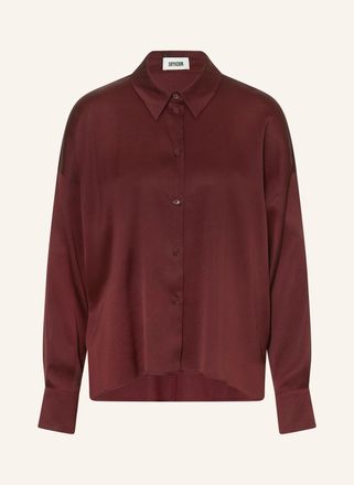Drykorn Drykorn Hemdbluse Cloelia Aus Satin rot