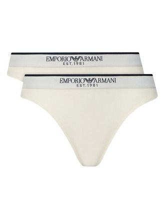 Emporio Armani Brazilian-Panty-Set EW005197 AF27298 U1131 Wei&szlig;