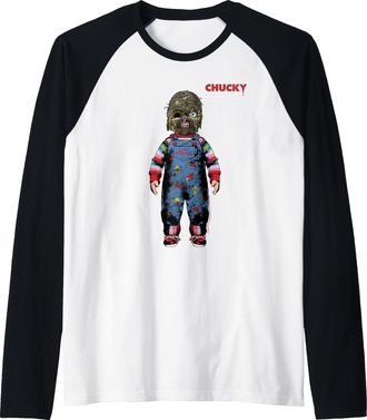 Chucky Full Body Damaged Doll Raglan