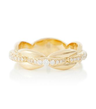 Melissa Kaye Bague Ada en or 18 ct et diamants
