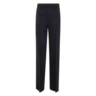 Ann Demeulemeester Flared Leg Comfort Hose - - Trousers - Damen - Schwarzk - S