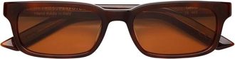 Retro Superfuture unisex, Accessoires, Brun, Taille: 54 MM Lunettes de soleil Gesto