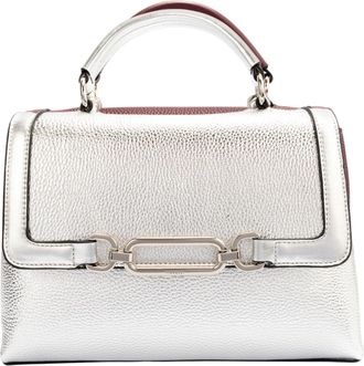 Fiorelli Emilia Produkt Henkeltasche, Stilvolles & klassisches Design, Handtasche mit Umhängeriemen, Kunstleder, Silber