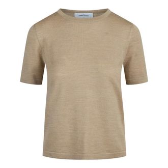 Gran Sasso Pull col rond - Femme - Pulls - Beige - Taille: 36 FR
