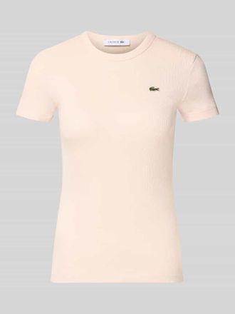 Lacoste Slim Fit T-Shirt aus reiner Baumwolle Modell TF5538