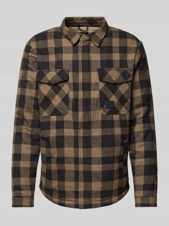 Vintage Industries Regular Fit Hemdjacke mit Label-Detail Modell CRAFT