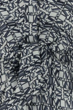 Max Mara Printed Silk Shirt - Multicolor
