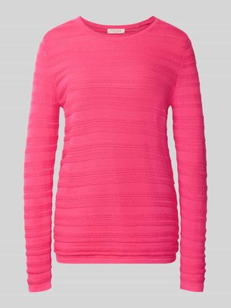 Christian Berg Regular Fit Pullover aus reiner Baumwolle in Strick-Optik