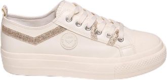 Les P'tites Bombes Damen Indira Sneaker, Gold, 36 EU