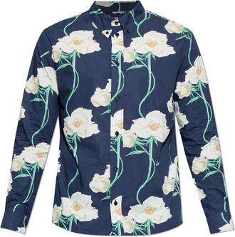 Kenzo Homme, Chemises, Bleu, Taille: L Casual Chemises