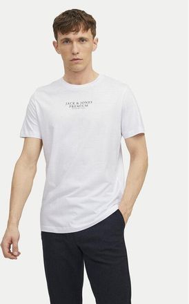 Jack & Jones Jack & Jones T-Shirt Archie 12217167 Wei&szlig; Regular Fit
