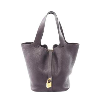 Herm&egrave;s Pre-owned Picotin Lock MM Taurillon Clemence Handtasche - - Pre-owned - Damen - Lila - ONE SIZE