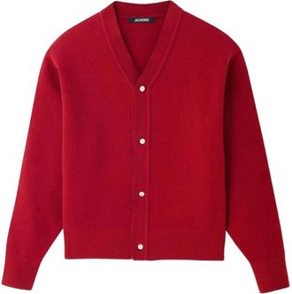 Jacquemus Homme, Pulls, Rouge, Taille: M Pull
