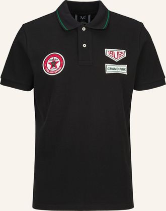 19V69 19V69 Italia Poloshirt Emilio Racing schwarz