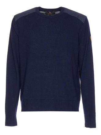 Belstaff pull à poche poitrine - Bleu