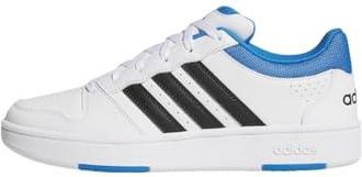 adidas Unisex Chaussure Classique Hoops, Cloud White/Ray Blue/Core Black, 48 2/3
