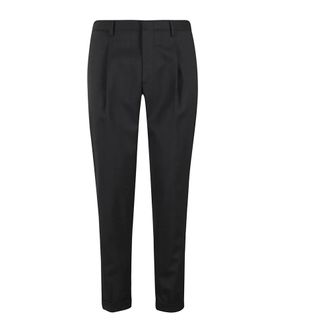 BRIGLIA 1949 Homme, Pantalons, Gris, Taille: S Pantalon Laine Ventre Plat