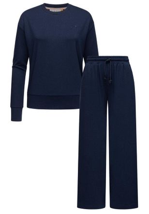 Ragwear Sweater Set Delje (Set, 2-tlg., 2er-Pack) Damen Set aus weiter Hose und Pullover