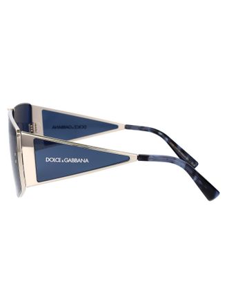 Dolce & Gabbana 0DG2305 Silver Metal Frame Sunglasses - Silver