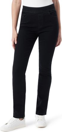 Gloria Vanderbilt Damen Amanda Hineinschlüpfen, Hohe Taille, Standard Jeans, Schwarze Spülung, 42 Lange