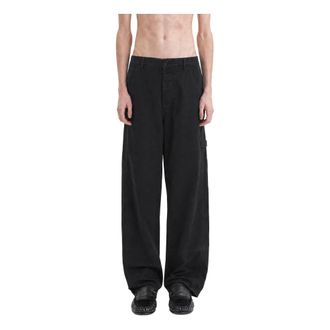 Marni Homme, Pantalons, Noir, Taille: XL Pantalon de travail ample