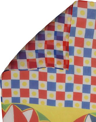 Dolce & Gabbana Carretto Print Silk Scarf - Multicolor