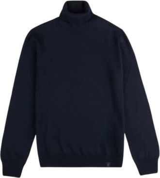 Fay Homme, Pulls, Bleu, Taille: XL Roll Neck