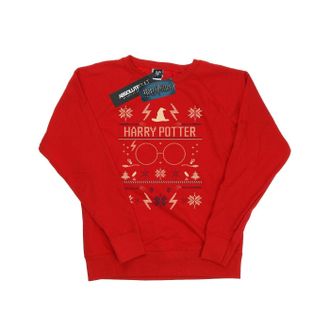 Harry Potter Sweatshirt f&uuml;r Damen (Rot)