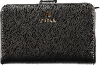Furla Femme, Accessoires, Noir, Taille: ONE Size Camelia M Compact Wallet