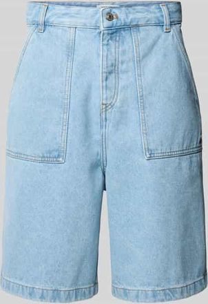 Maison Kitsun&eacute; Jeansshorts mit Eingrifftaschen