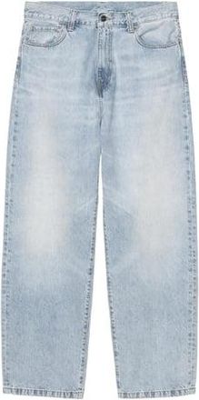 Carhartt Work in Progress Jean large &agrave; cinq poches en coton