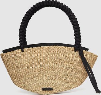 Muu&ntilde; Panier Mini Shell Noir