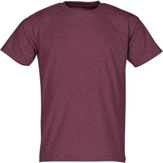 Fruit Of The Loom T-shirt Valueweight, Bourgogne chiné, 3XL