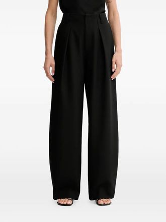 Miss Sixty pleated trousers - Schwarz