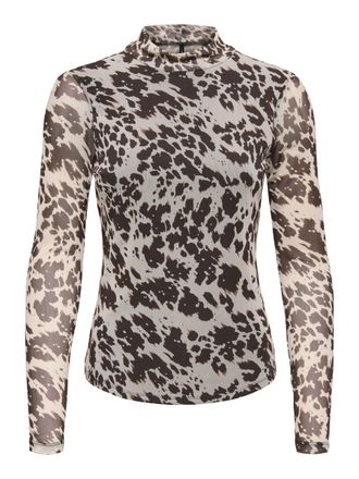 Only Onlerica Life Mesh L/S High Neck Top JRS