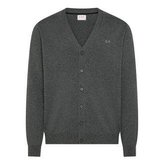 Sun 68 Cardigan - - Knitwear - Herren - Grau - L