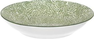 Generico 4er Set Suppenteller Hanami 20cm gr&uuml;n Deko