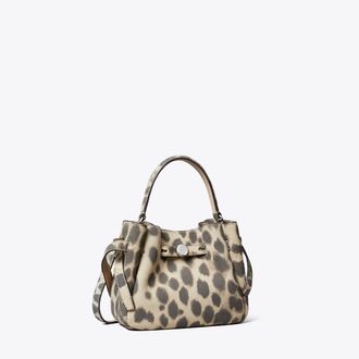Tory Burch Damen Mini Romy Bucket Bag aus Wildleder