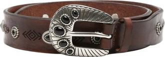Orciani Bruci Belt - Homme - Accessoires - Brun - Taille: 100 CM