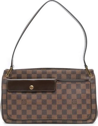 Louis Vuitton sac porté épaule Aubagne à motif Damier Ébène (1996-2020) - Marron