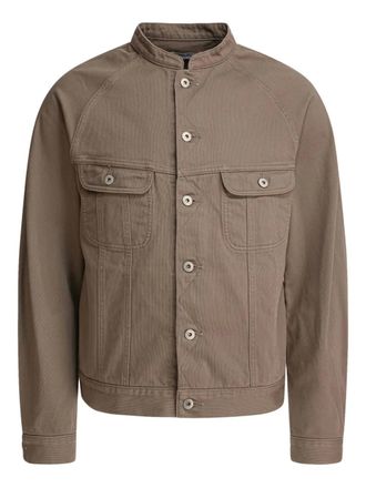 Nonnative veste boutonnée à col mao - Tons neutres