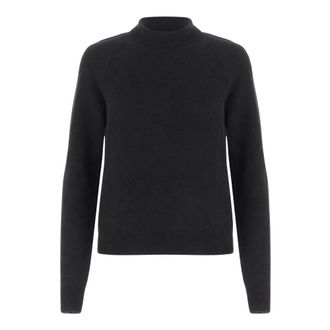 SA SU PHI Pull en cachemire et soie - Femme - Pulls - Noir - Taille: 42 FR