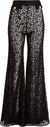 Giambattista Valli Schlaghose aus Spitze - Schwarz