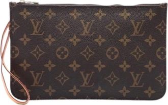 Louis Vuitton Pre-owned Neverfull Pouch - Femme - Pre-owned - Brun - Taille: ONE Size
