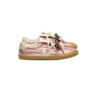 Veja Femme, Chaussures, Rose, Taille: 40 EU Panenka Leather Baskets