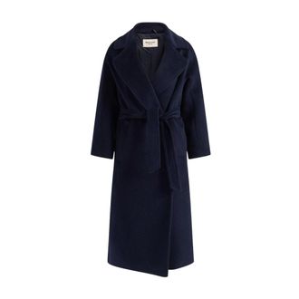 Max Mara Tempera Mantel - - Coats - Damen - Blau - S