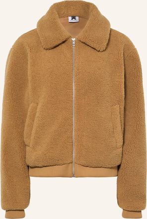 Karo Kauer Karo Kauer Teddyfell-Jacke braun