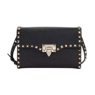 Valentino Garavani Rockstud Small Schultertasche - - Bags - Damen - Schwarzk - ONE SIZE